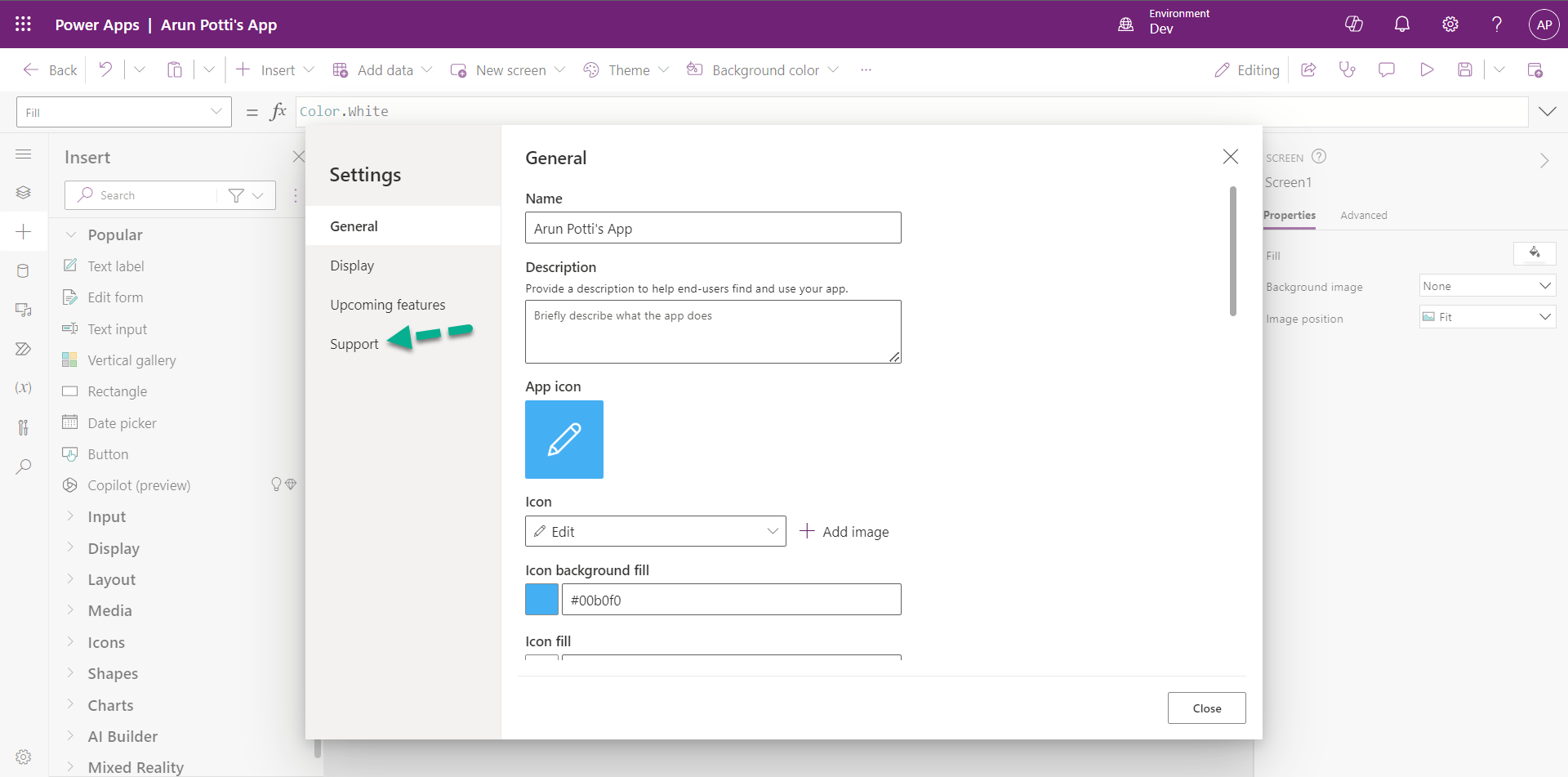 How to Enable Inline Actions feature in Microsoft Canvas Apps? - Power Community